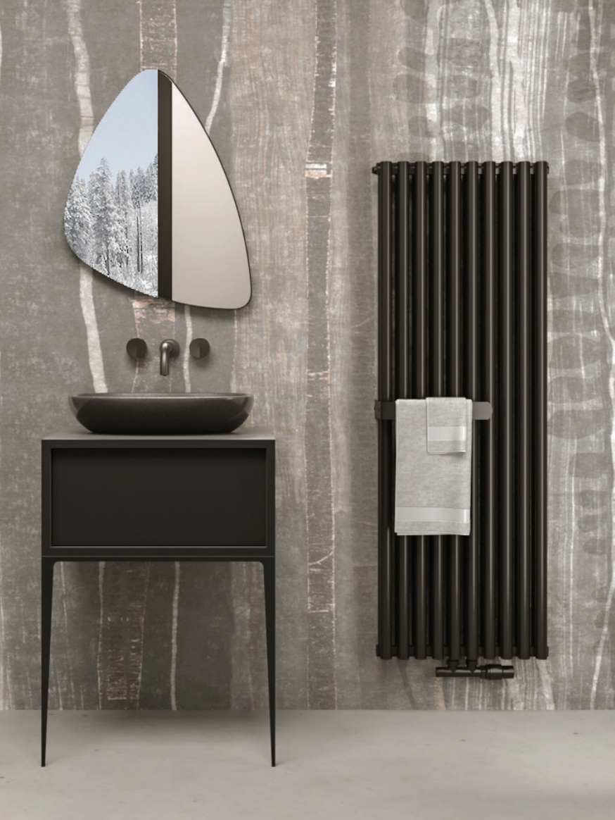 Radiatore termosifone design Global Anteprima interasse 1200