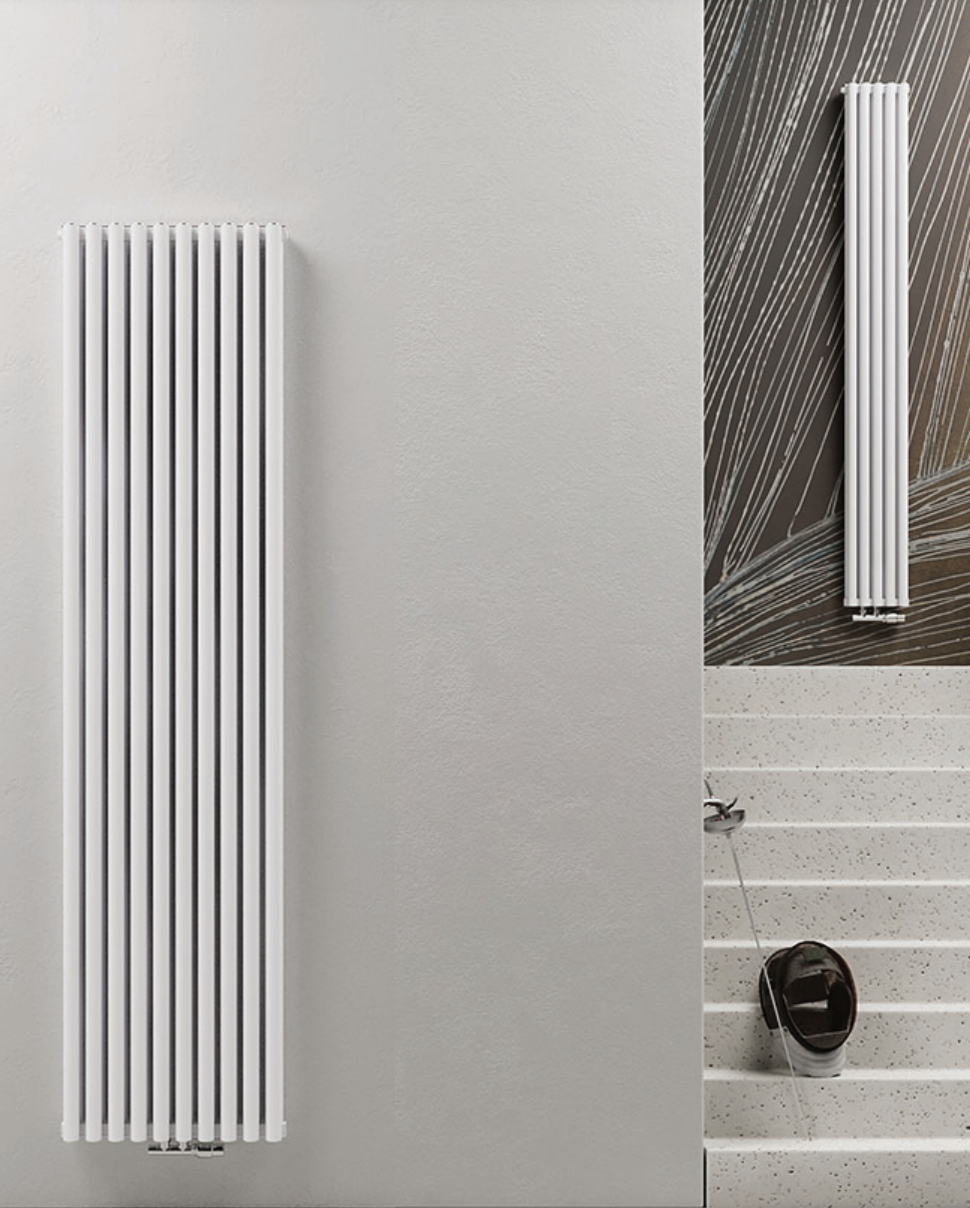 Radiatore termosifone design Global Anteprima interasse 1400