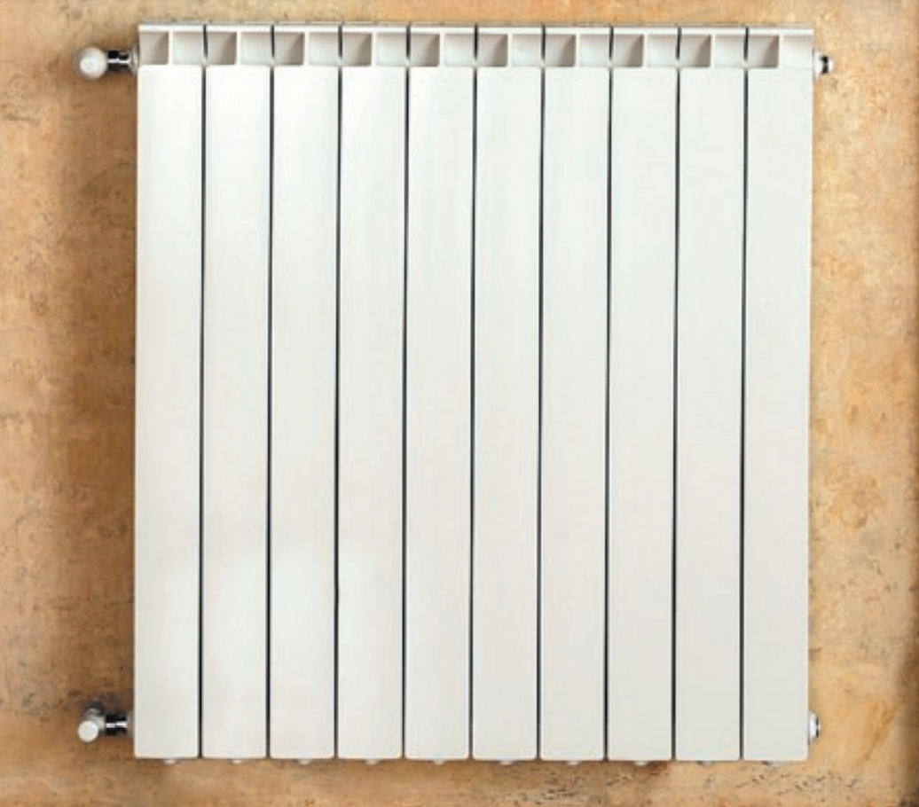 Radiatore termosifone alluminio Global MIX Interasse 800